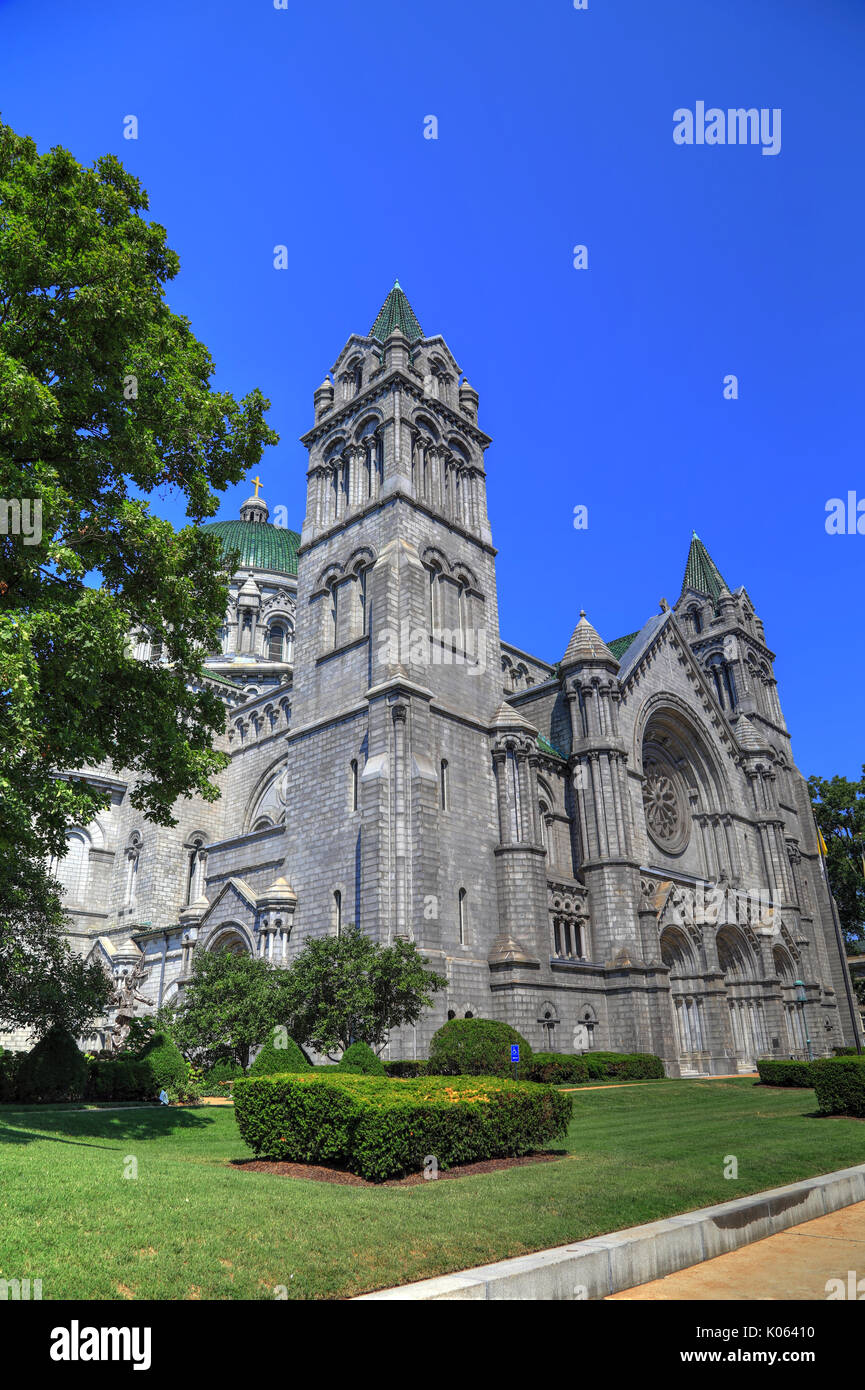 St. Louis, Missouri, USA - August 18, 2017: The Cathedral Basilica of ...