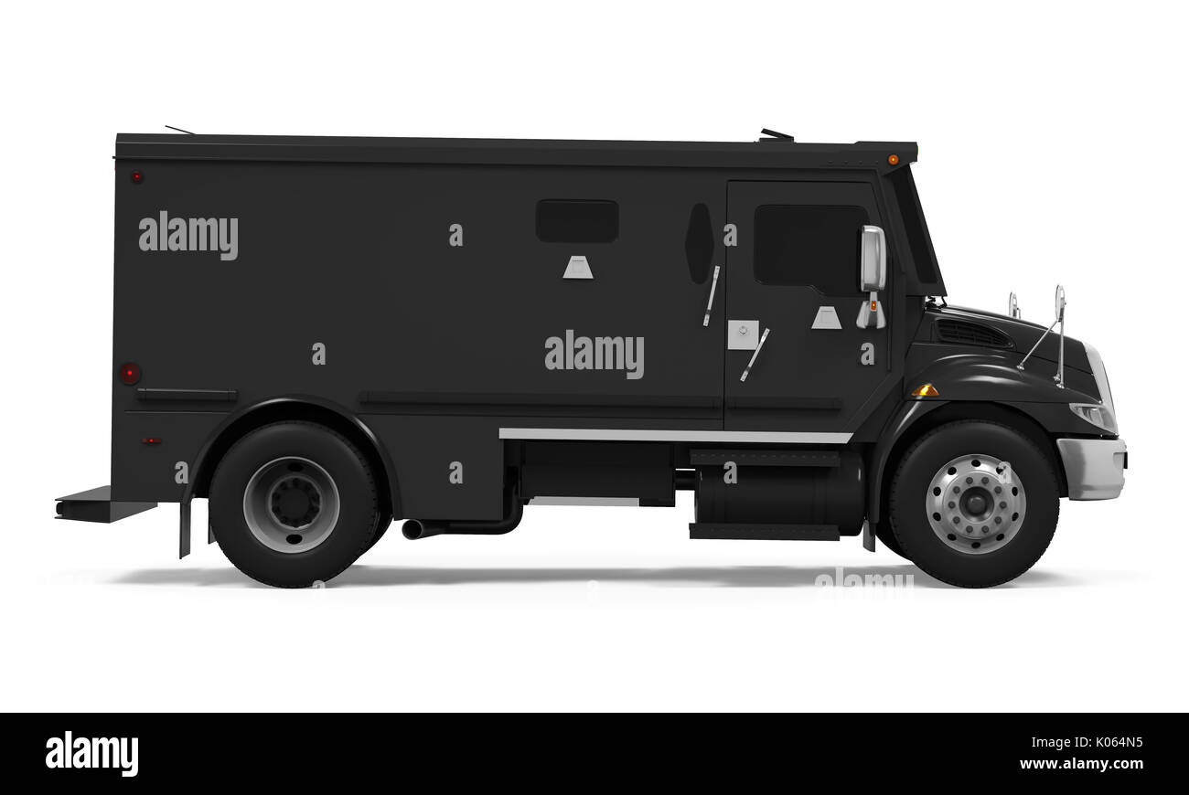 Armored car bank Cut Out Stock Images & Pictures - Alamy
