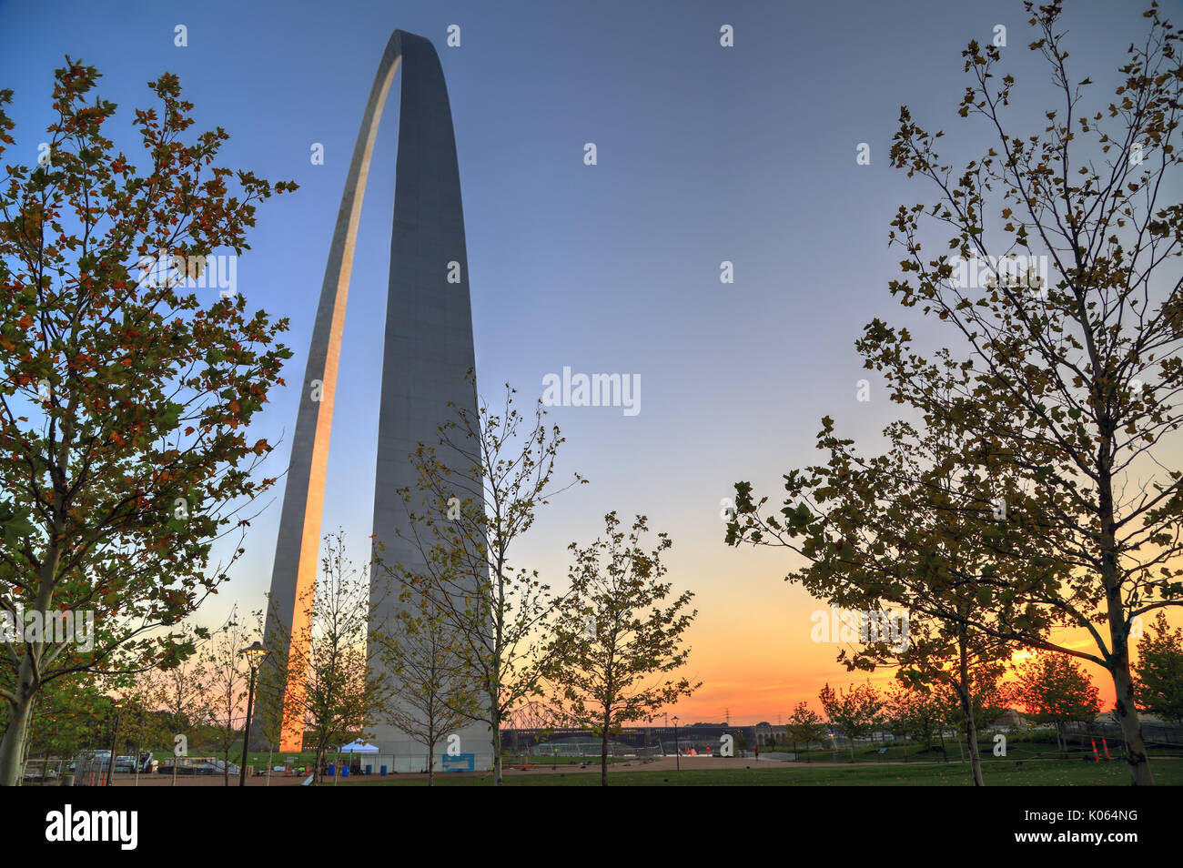 The Gateway Arch in St. Louis, Missouri Stock Photo - Alamy