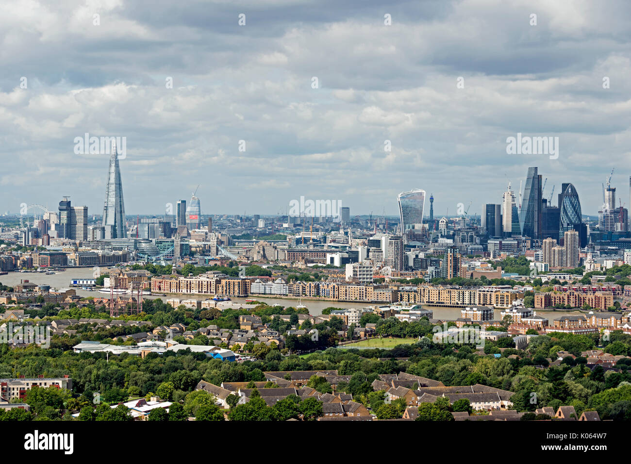 The shard and gherkin hi-res stock photography and images - Alamy