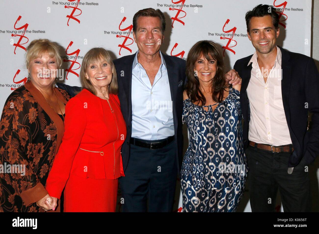 Burbank, CA. 19th Aug, 2017. Beth Maitland, Marla Adams, Peter Bergman ...