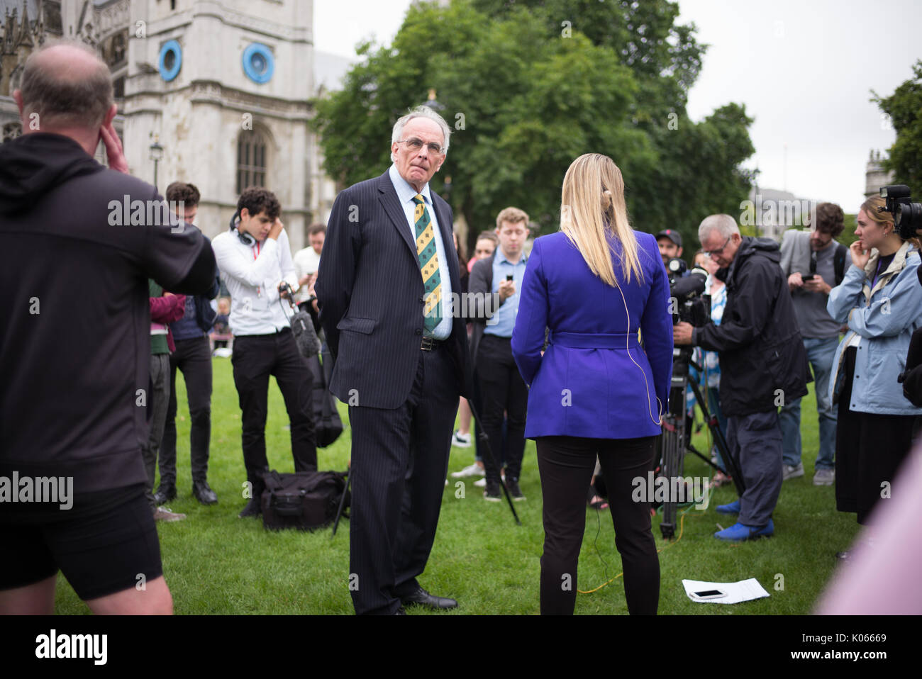 Conservative MP Peter Bone joins crowds and the world’s media to ...