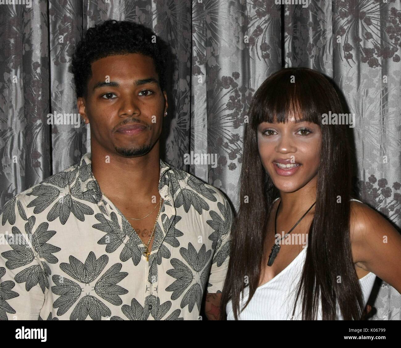 Burbank, CA. 20th Aug, 2017. Rome Flynn, Reign Edwards in attendance ...