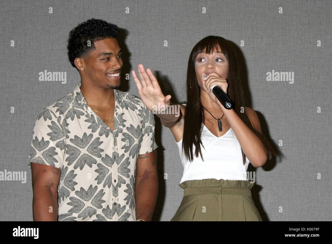 Burbank, CA. 20th Aug, 2017. Rome Flynn, Reign Edwards in attendance ...