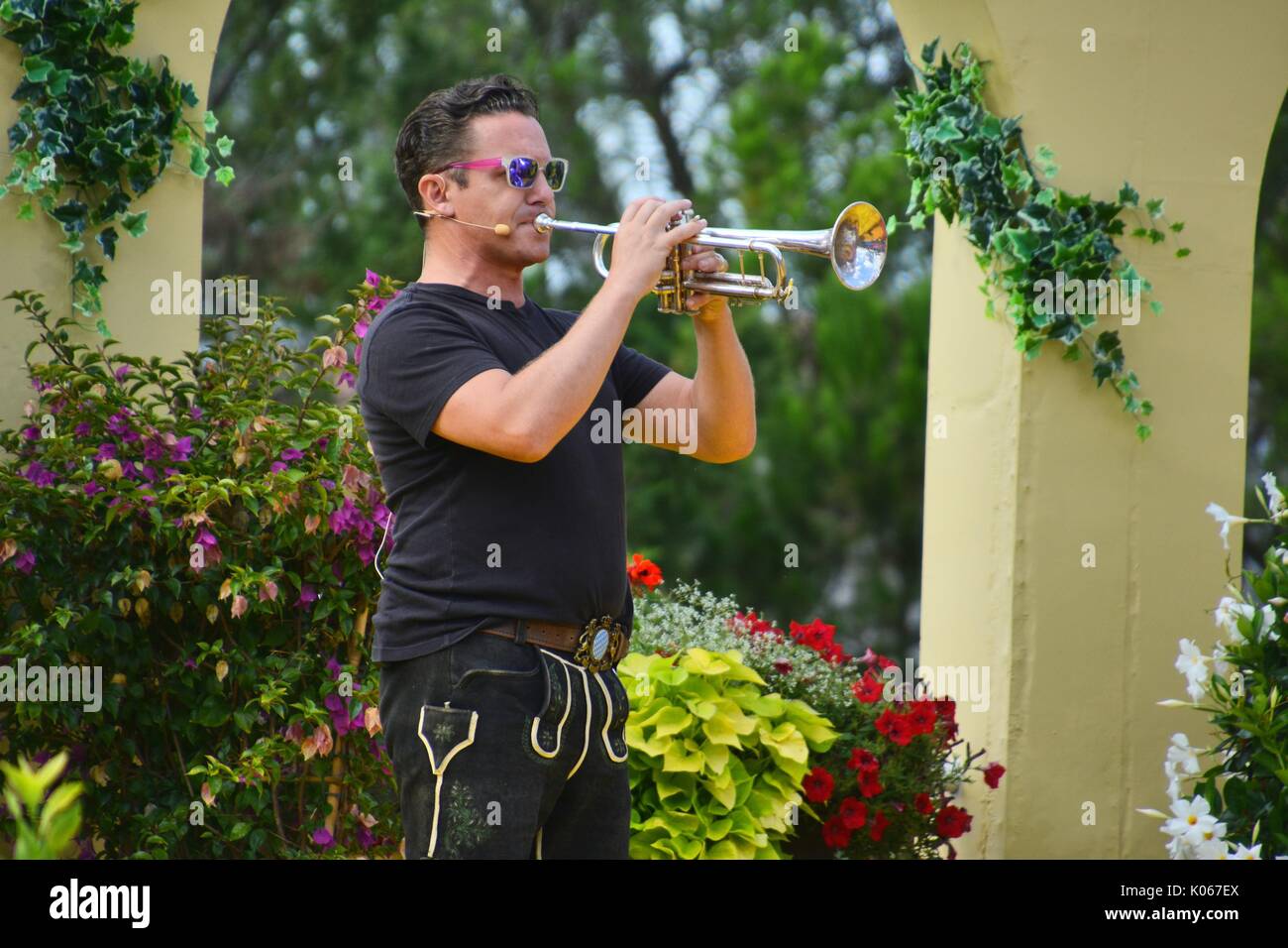 Rust, Germany, 20th August, 2017, Das Erste ARD TV Show "Immer wieder Sonntags" Featuring Stefan ...