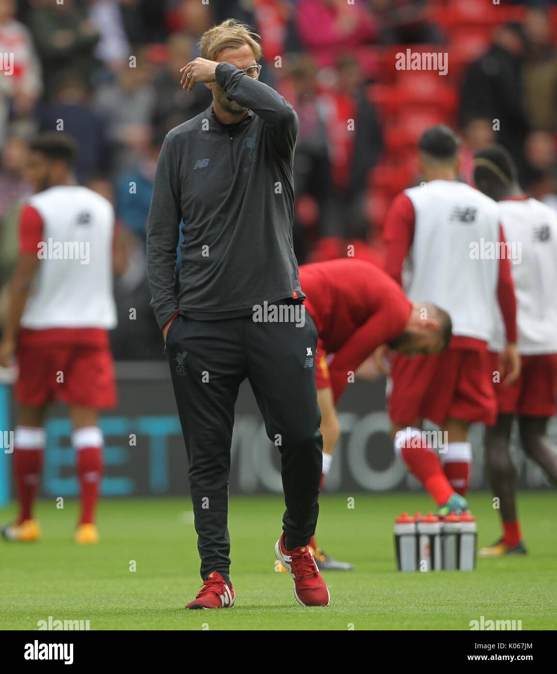JURGEN KLOPP LIVERPOOL FC MANAGER LIVERPOOL FC MANAGER ANFIELD ...