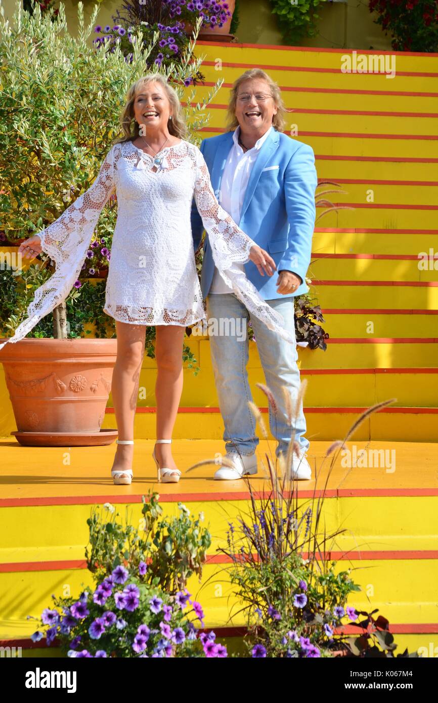 Rust, Germany, 20th August, 2017, Das Erste ARD TV Show "Immer wieder Sonntags" Featuring ...