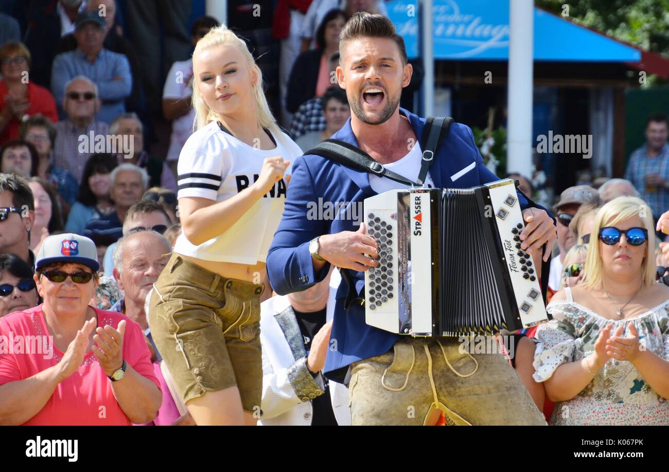 Rust, Germany, 20th August, 2017, Das Erste ARD TV Show "Immer wieder Sonntags" Featuring ...