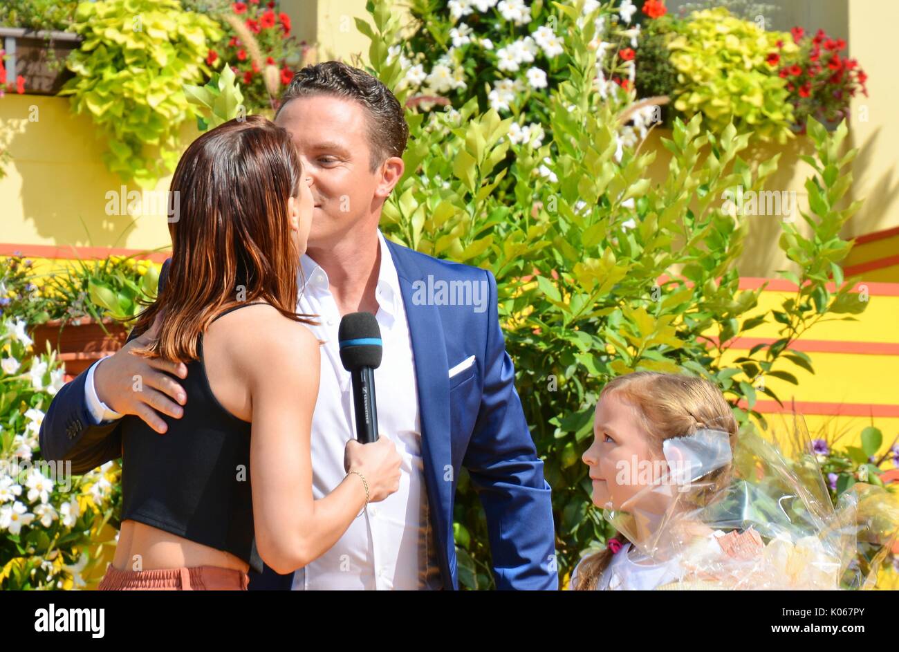 Rust, Germany, 20th August, 2017, Das Erste ARD TV Show "Immer wieder Sonntags" Featuring ...