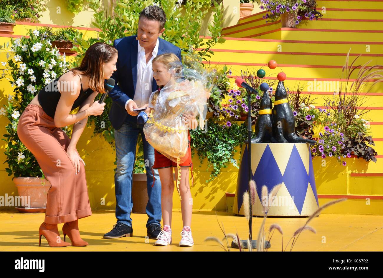 Rust, Germany, 20th August, 2017, Das Erste ARD TV Show "Immer wieder Sonntags" Featuring ...