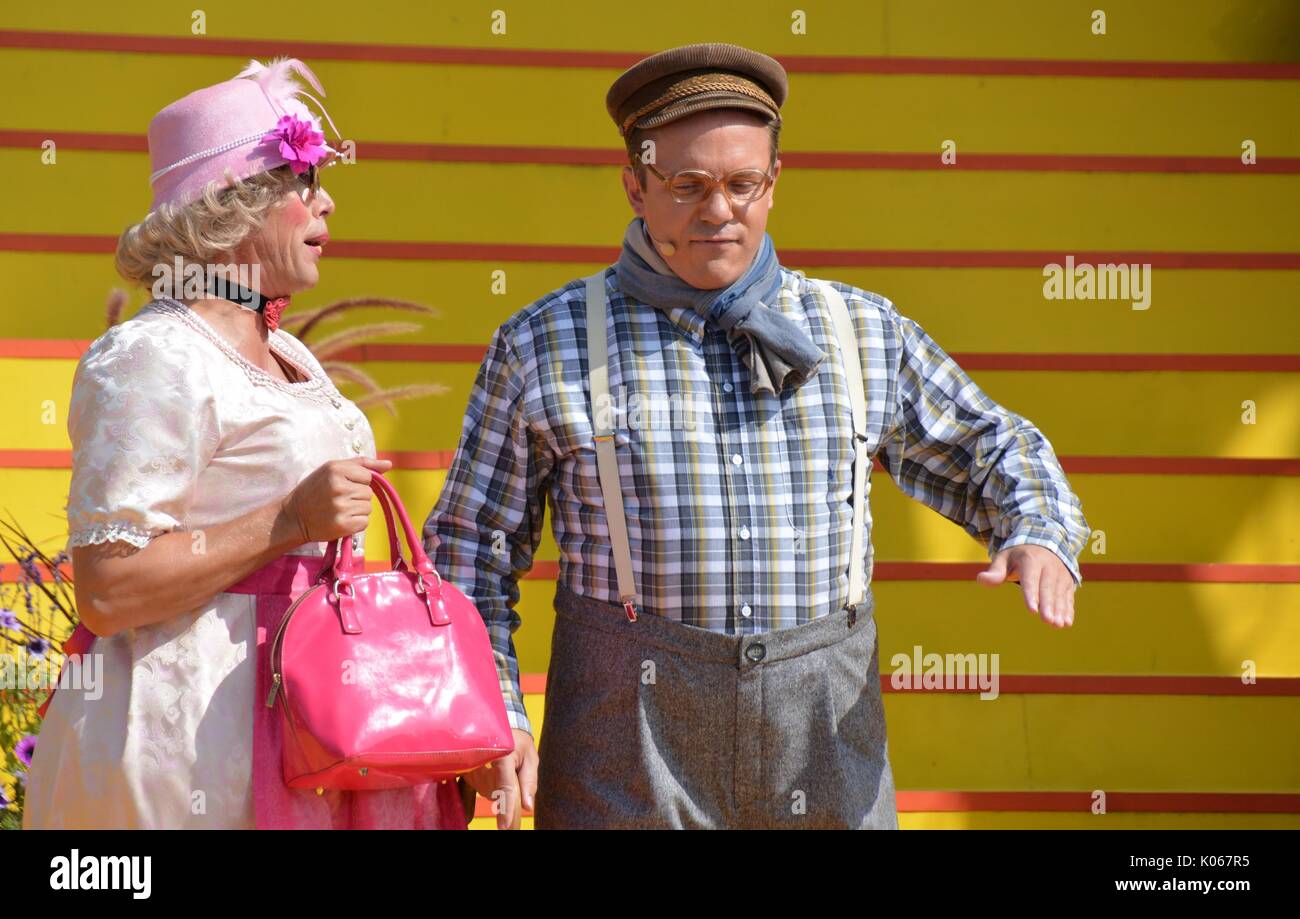 Rust, Germany, 20th August, 2017, Das Erste ARD TV Show "Immer wieder Sonntags" Featuring Hansy ...