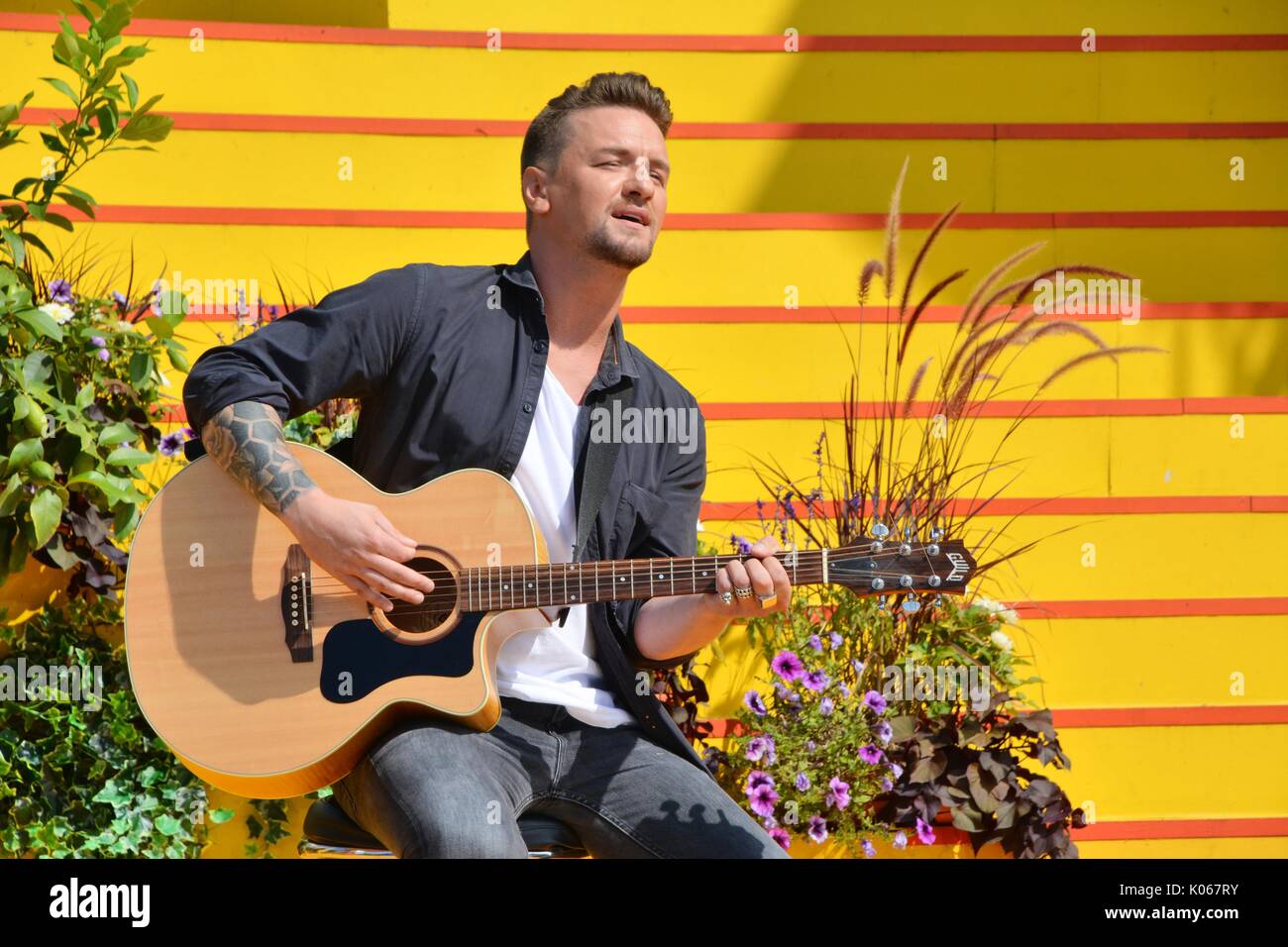 Rust, Germany, 20th August, 2017, Das Erste ARD TV Show "Immer wieder Sonntags" Featuring Ben ...