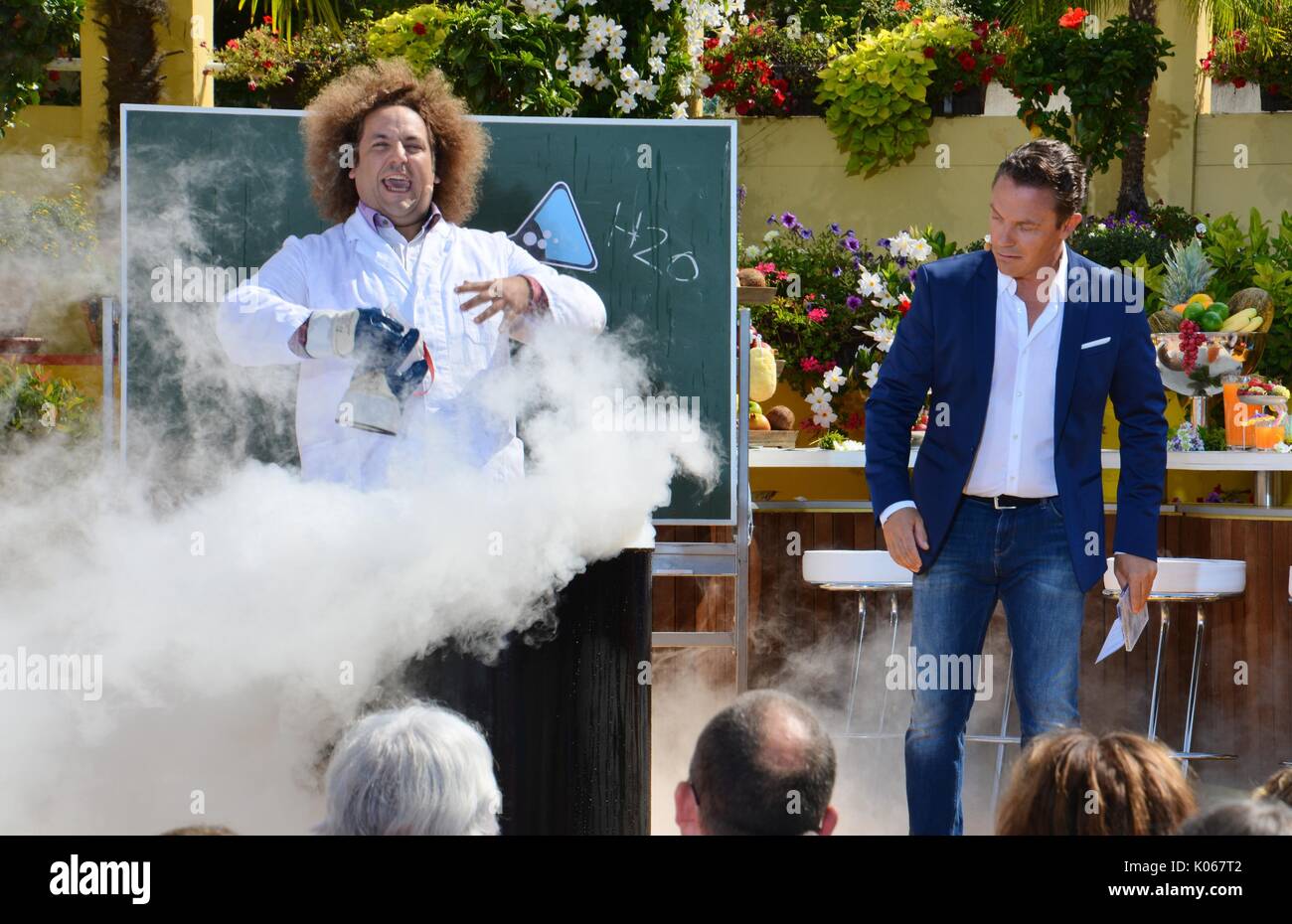 Rust, Germany, 20th August, 2017, Das Erste ARD TV Show "Immer wieder Sonntags" Featuring Konrad ...