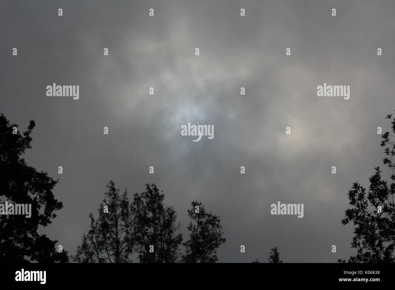 solar eclipse california 2017 Stock Photo - Alamy