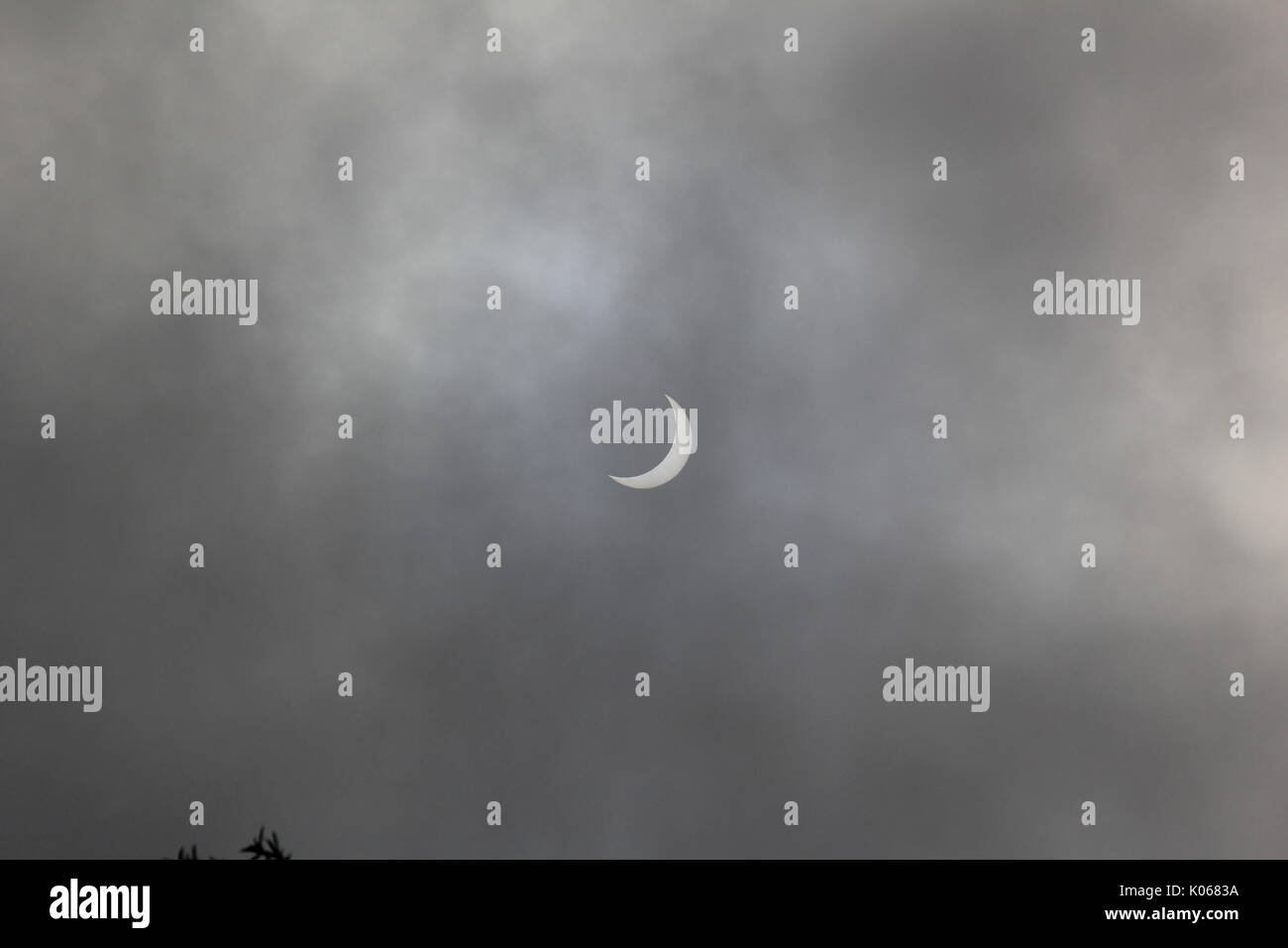 solar eclipse california 2017 Stock Photo - Alamy