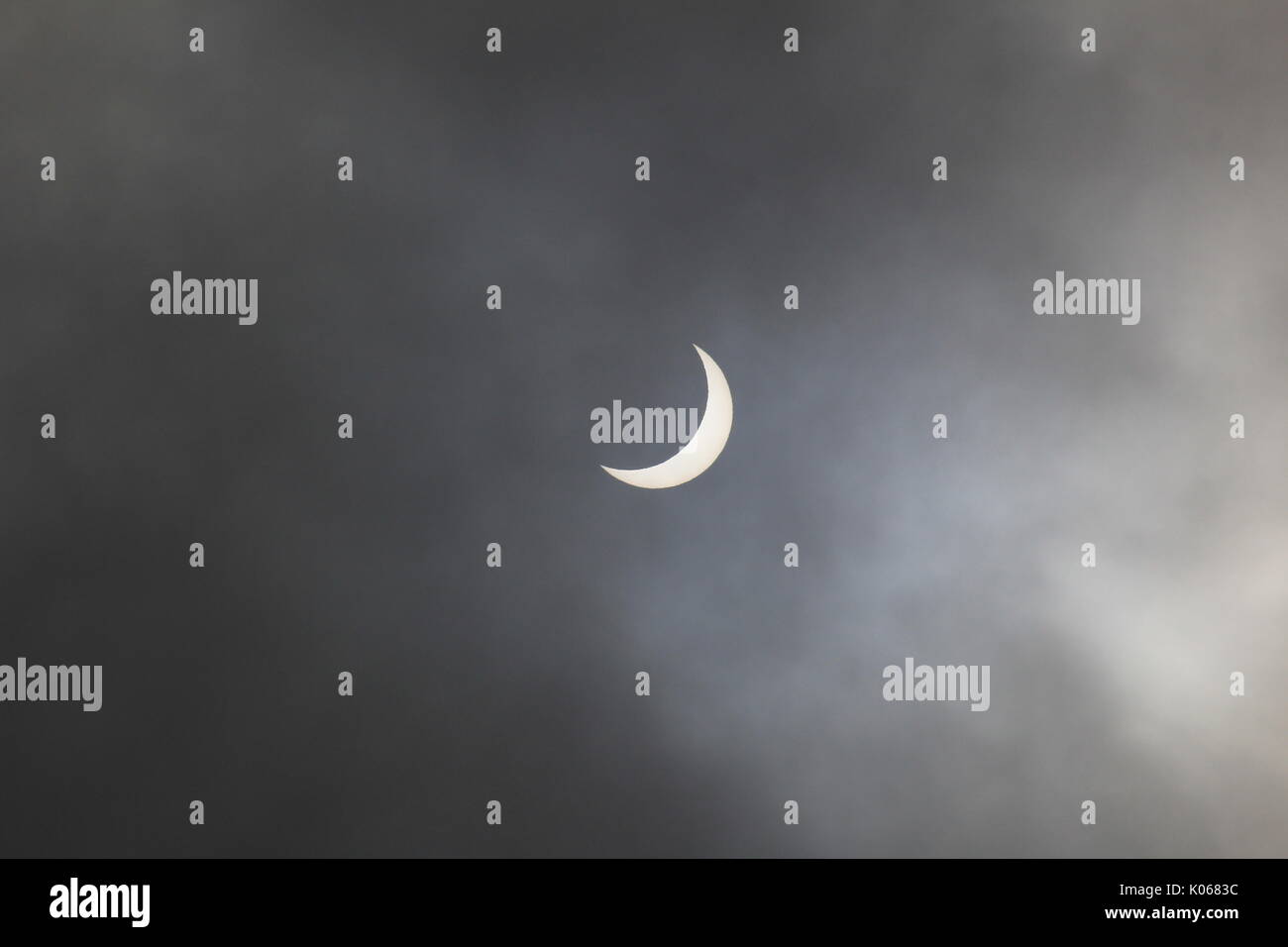 solar eclipse california 2017 Stock Photo - Alamy