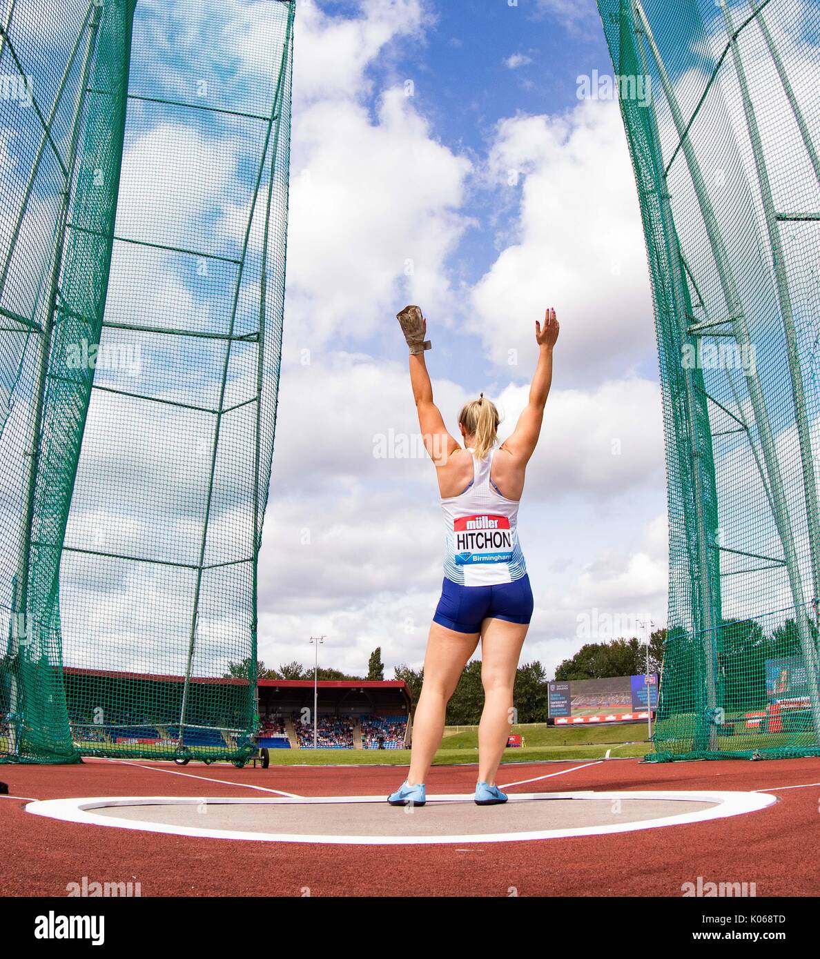 Birmingham, UK. 20th Aug, 2017. Sophie HITCHON of GBR in the mixed ...