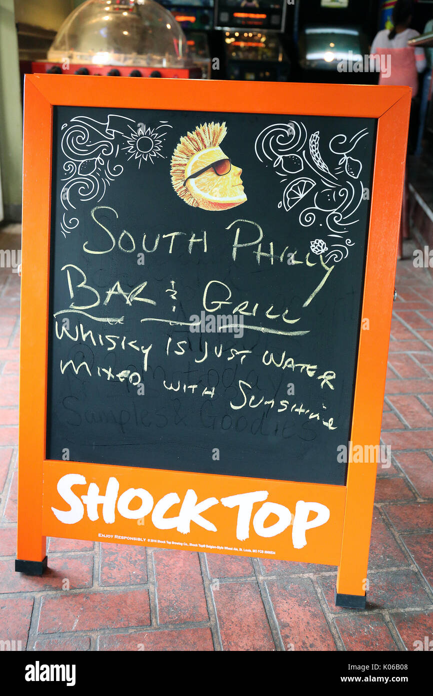 Philadelphia, PA, USA. 21st Aug, 2017. Signage pictured for the solar ...