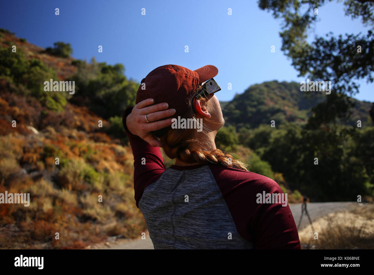 Silverado, California, USA. 21st Aug, 2017. Sarah Jane Murray, wearing ...