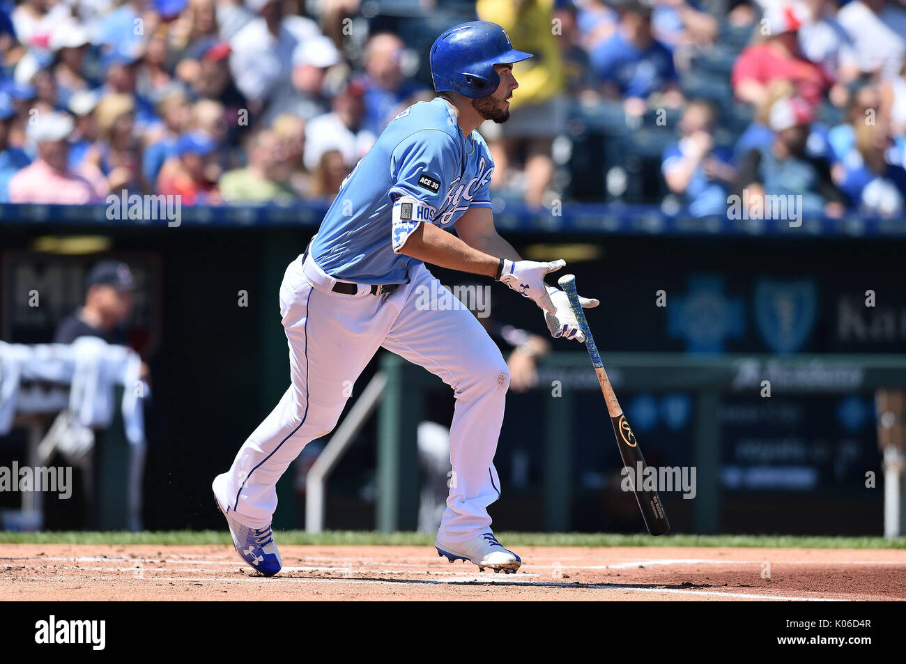 August 20, 2017: Kansas City Royals first baseman Eric Hosmer (35 ...
