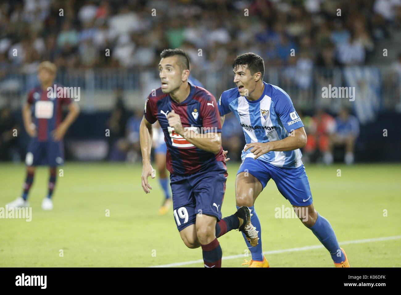 Soccer player Charles during spanish La Liga Santander match between ...