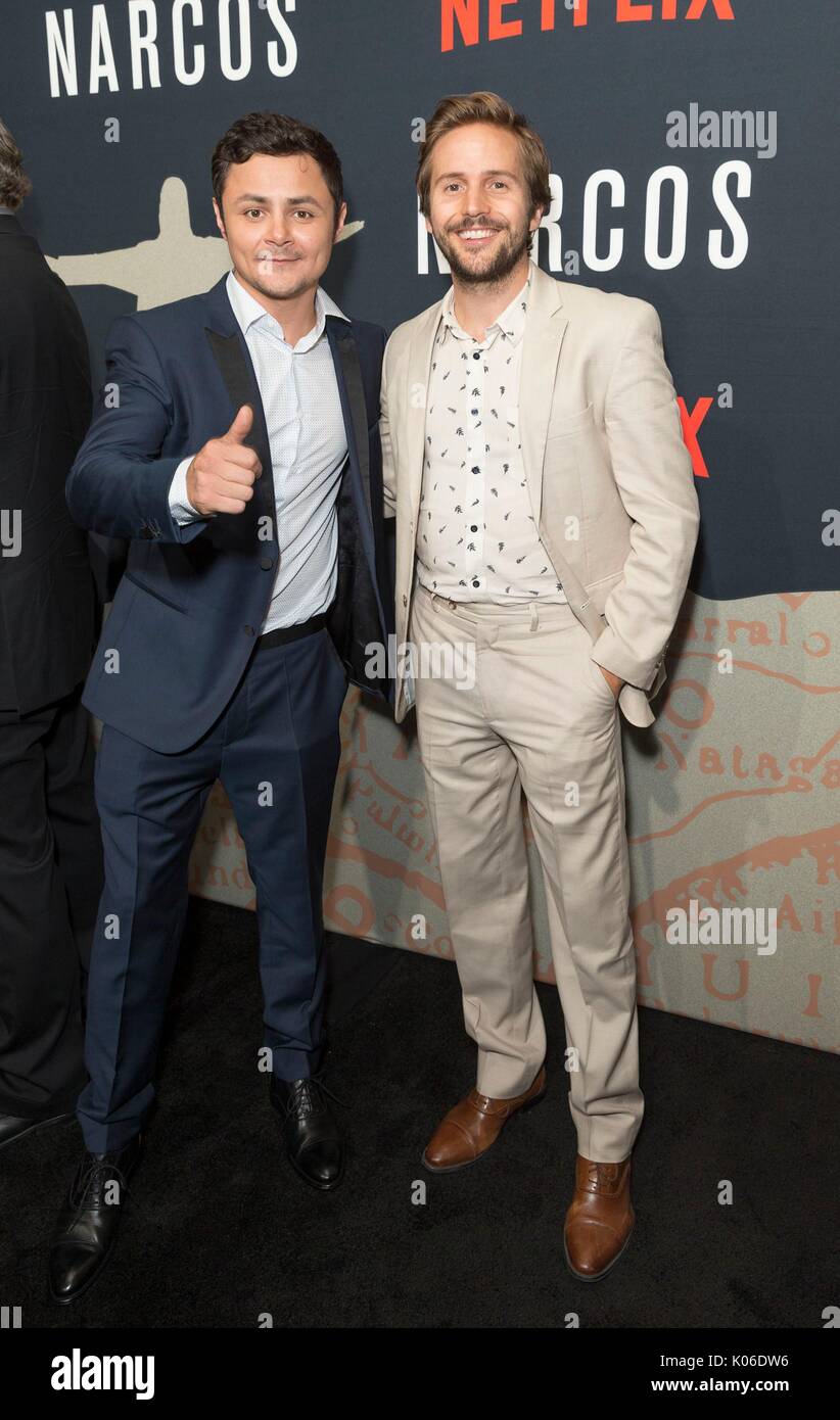 New York, NY, USA. 21st Aug, 2017. Arturo Castro, Michael Stahl-David ...