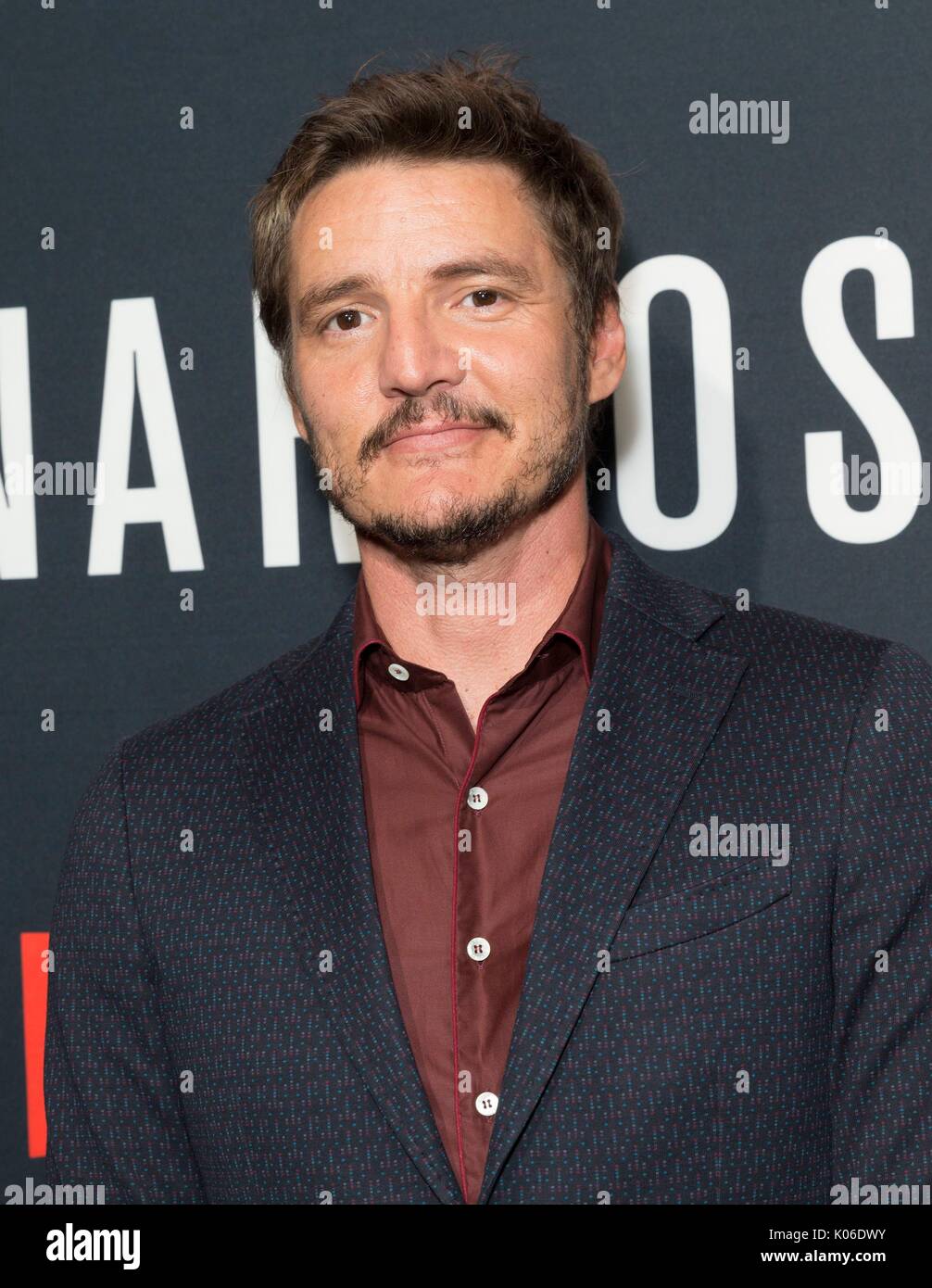 New York, NY, USA. 21st Aug, 2017. Pedro Pascal at arrivals for NARCOS ...