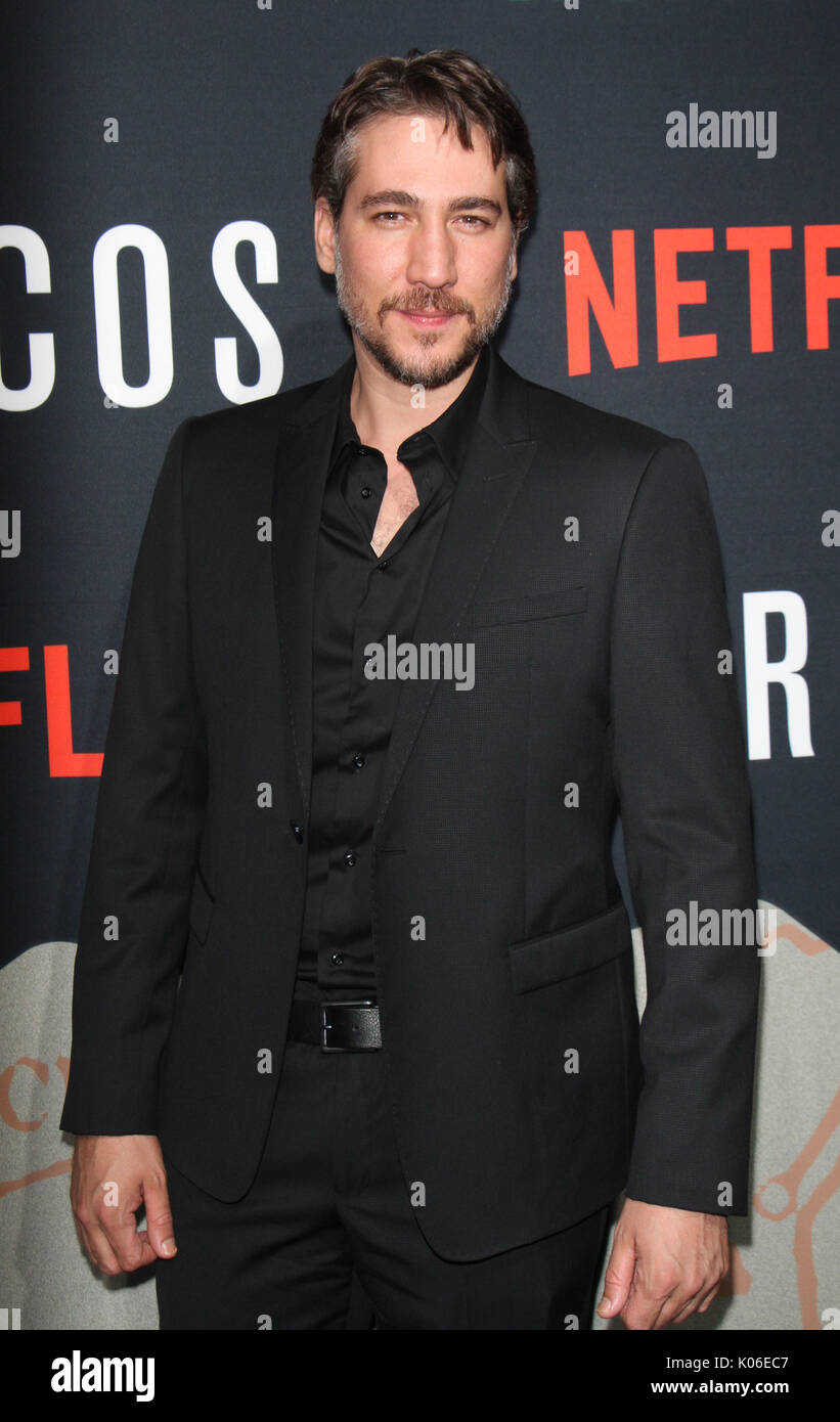 New York, USA. 21st Aug, 2017. Alberto Ammann attend Netflix Original ...