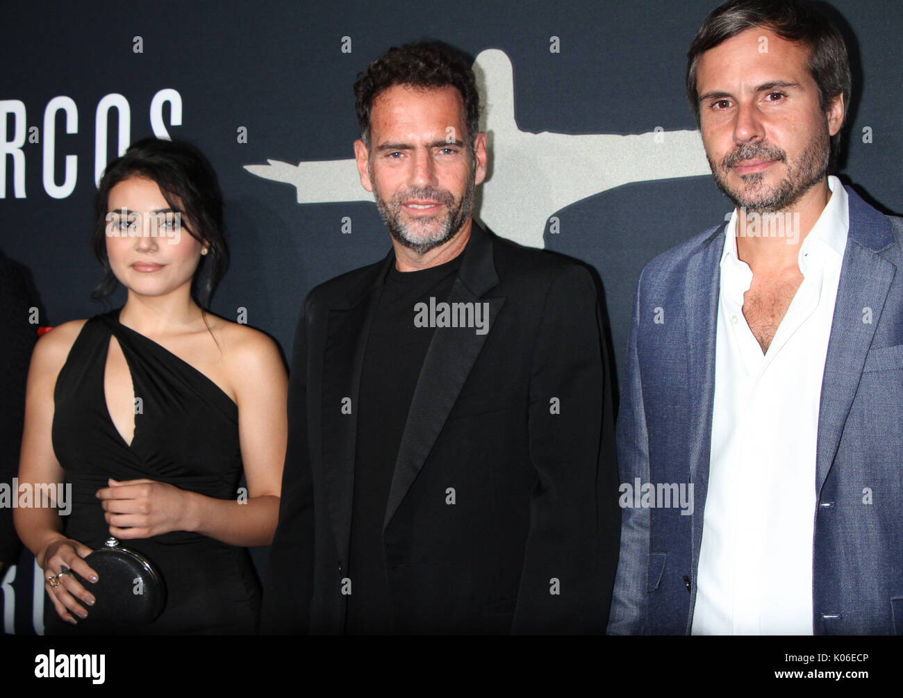 New York, USA. 21st Aug, 2017. Andrea Londo, Francisco Denis, Andres ...