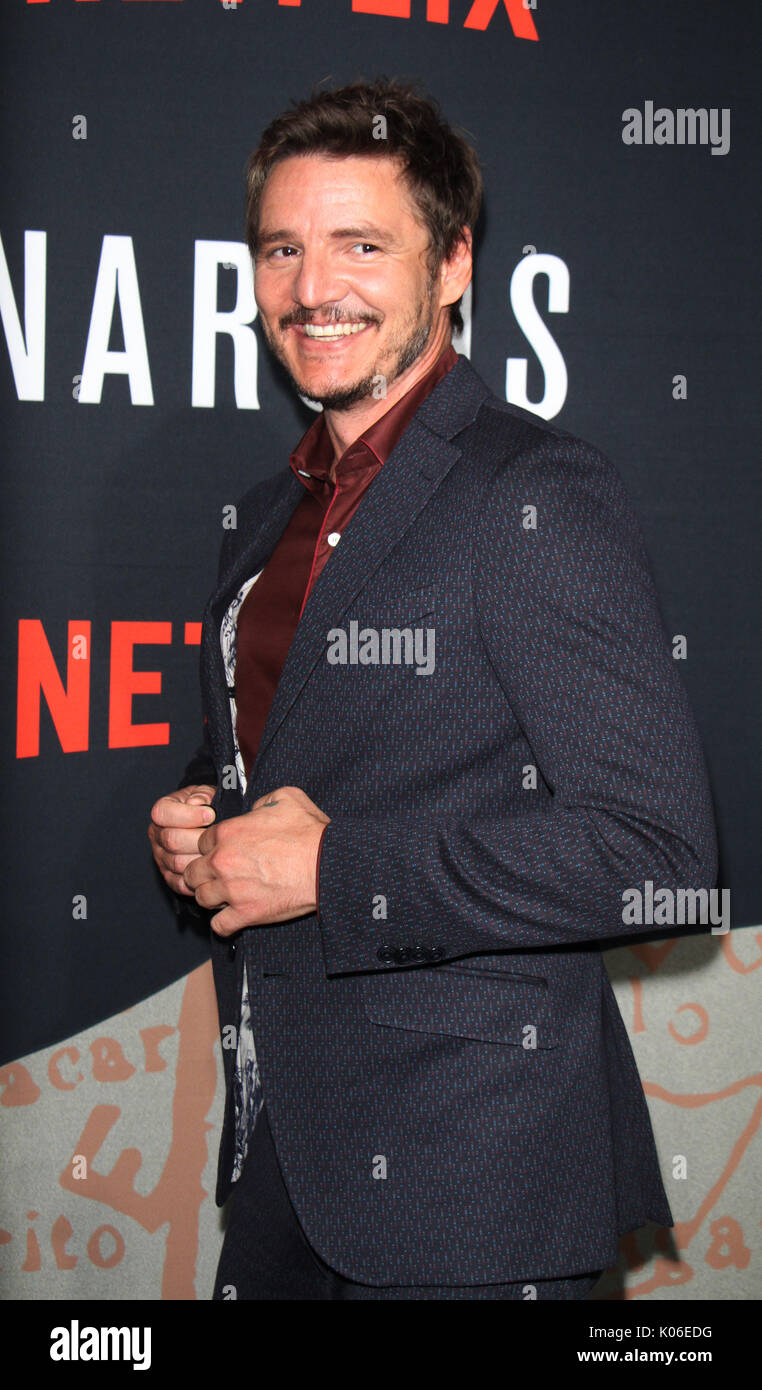 New York, USA. 21st Aug, 2017. Pedro Pascal attend Netflix Original ...