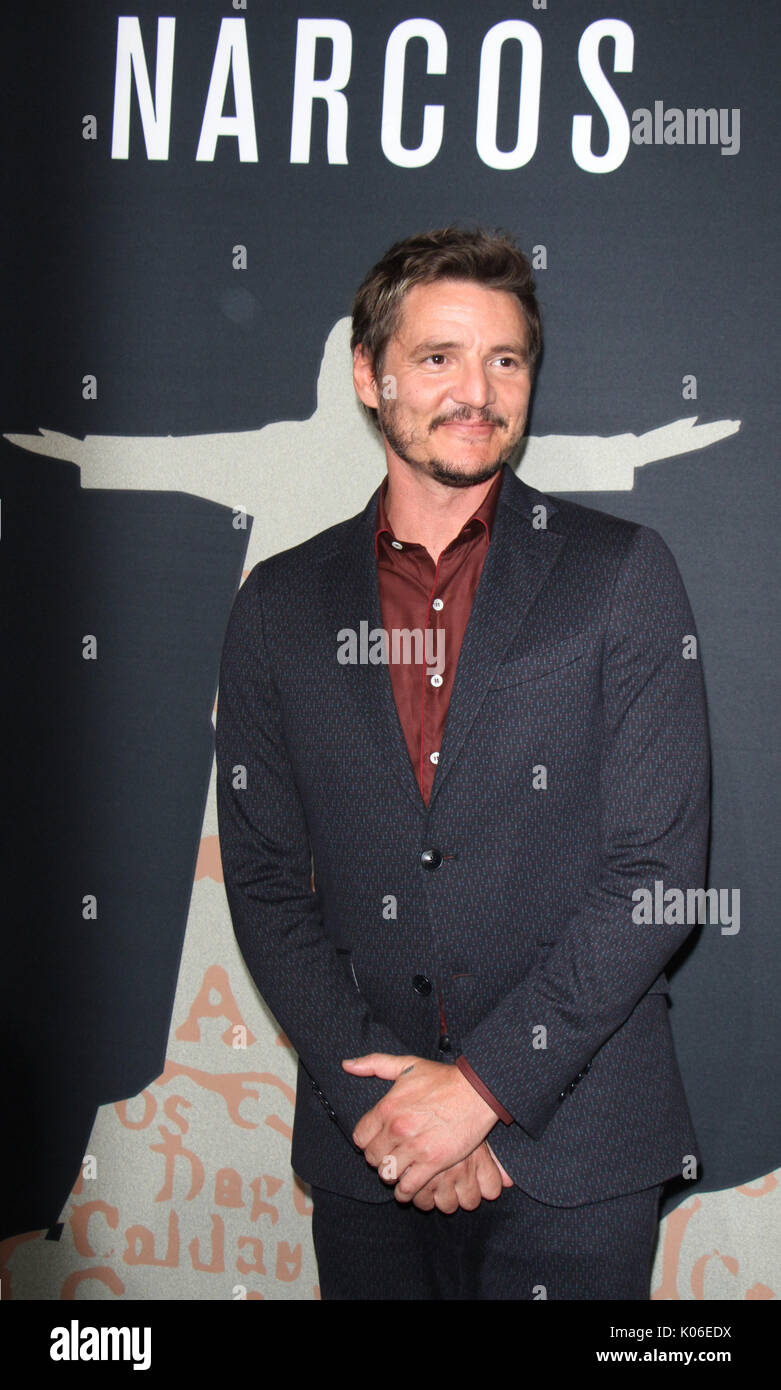New York, USA. 21st Aug, 2017. Pedro Pascal attend Netflix Original ...