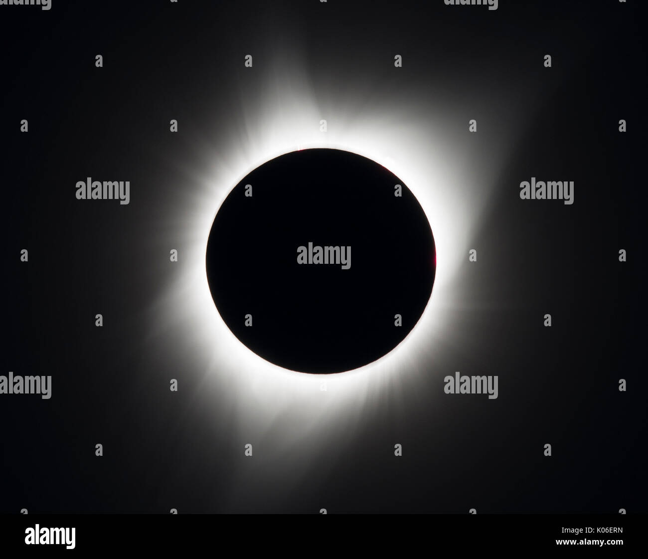North american total solar eclipse hi-res stock photography and images ...