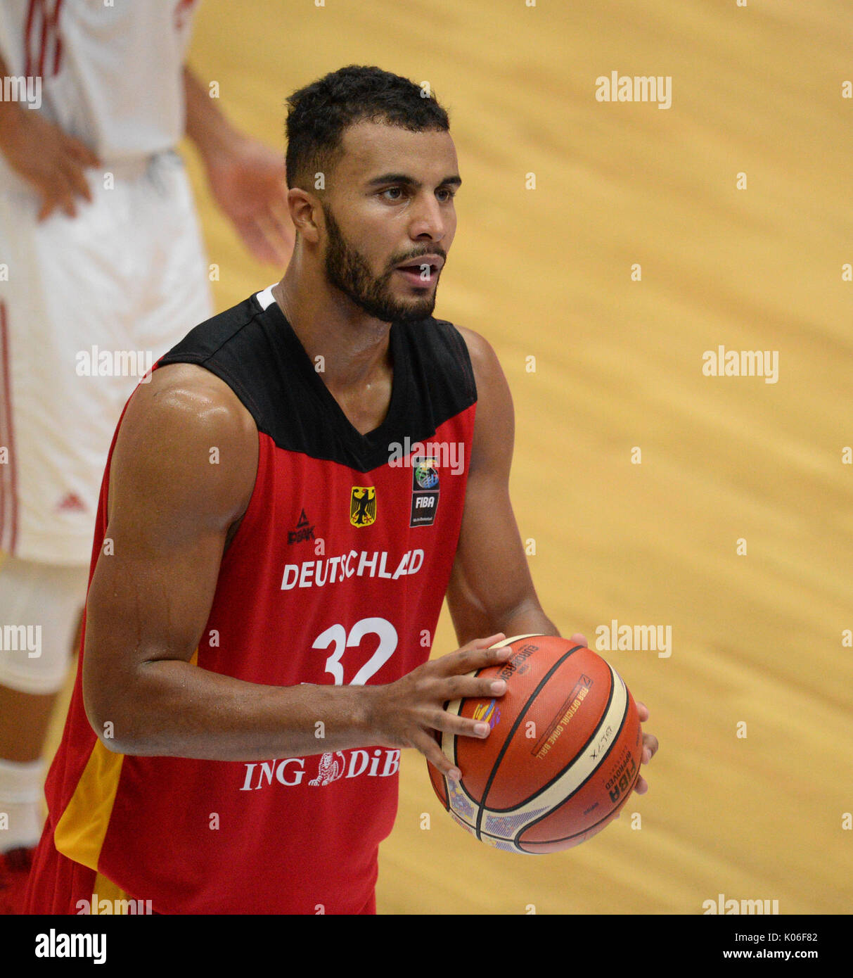 Hamburg, Germany. 19th Aug, 2017. Germany's Johannes Thiemann in action ...