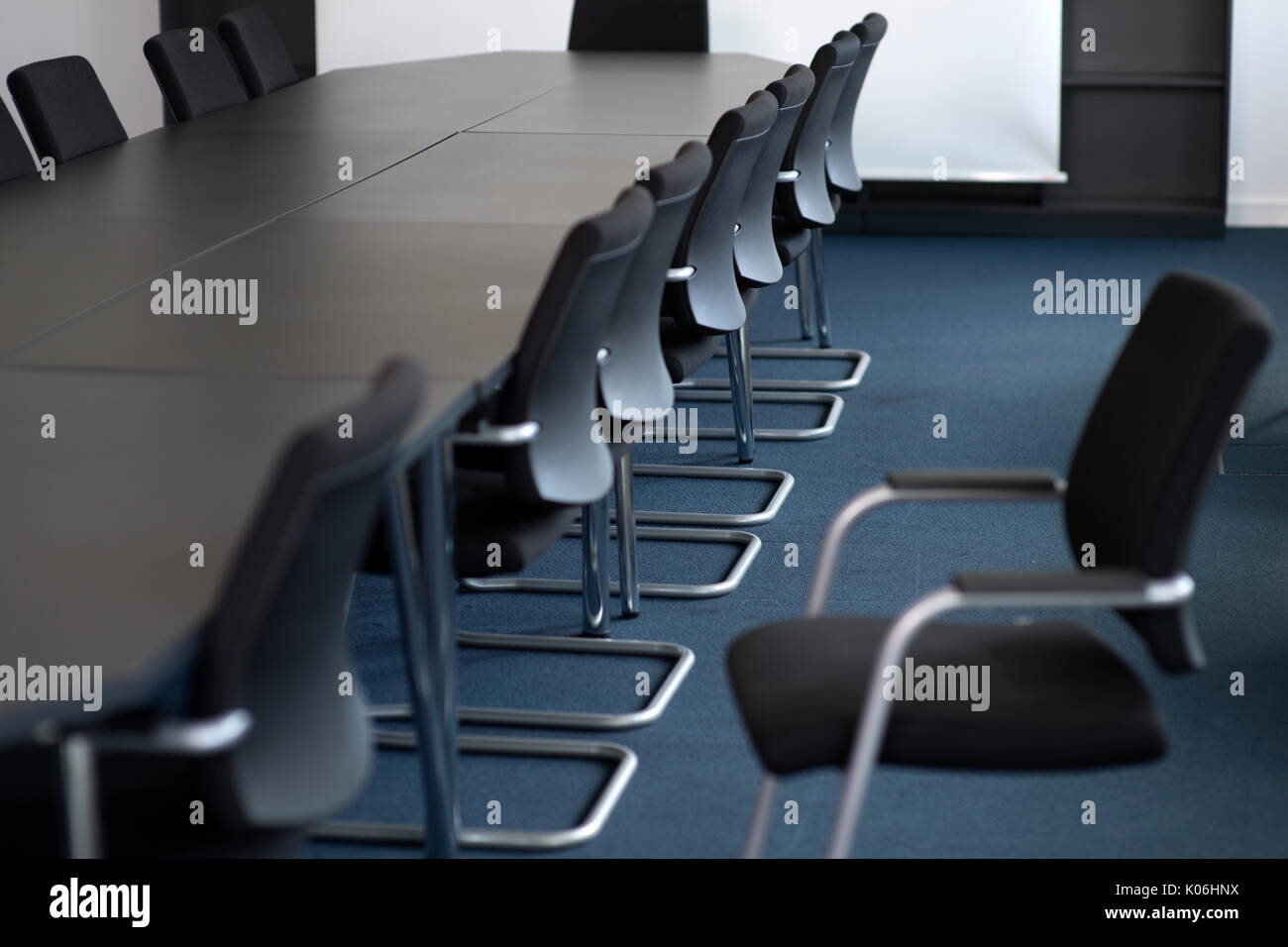 Empty conference room in modern office hi-res stock photography and ...