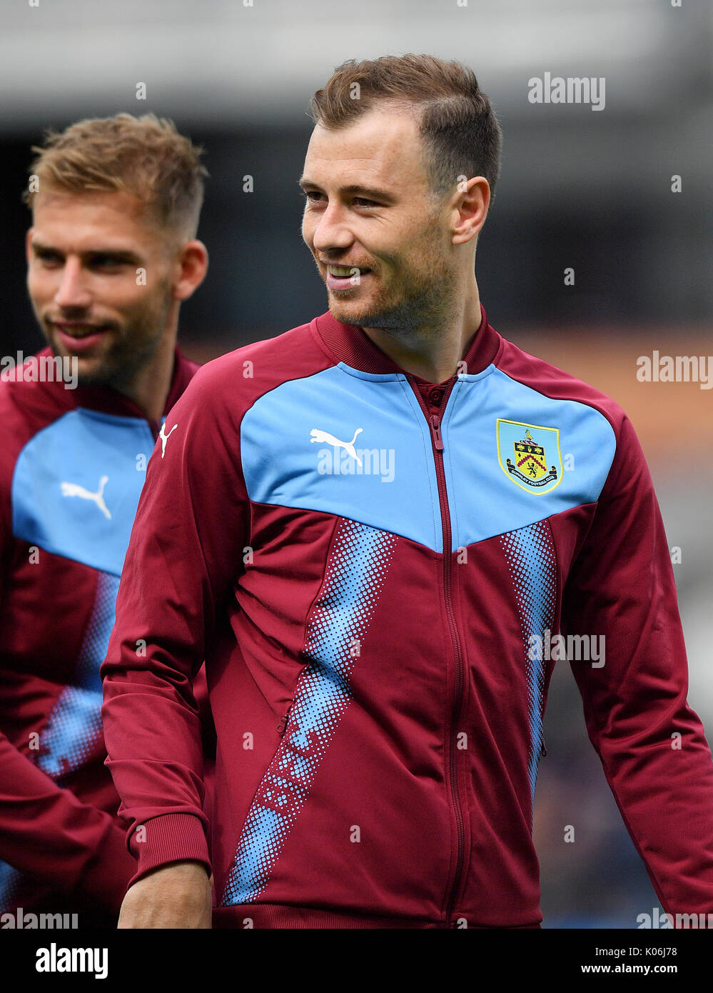 Burnley's Ashley Barnes before the Premier League match at Turf Moor ...