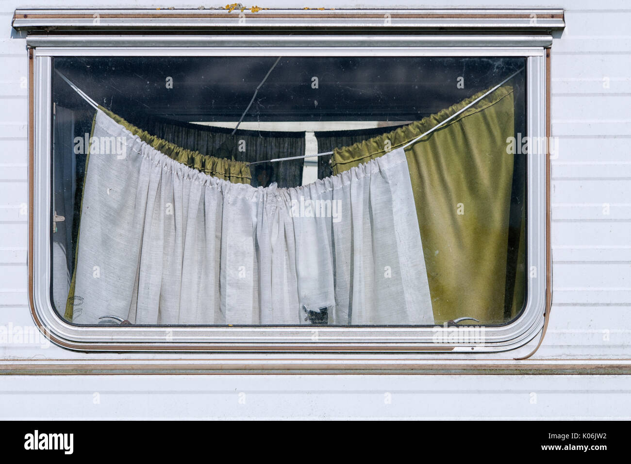 Caravan window hi-res stock photography and images - Alamy