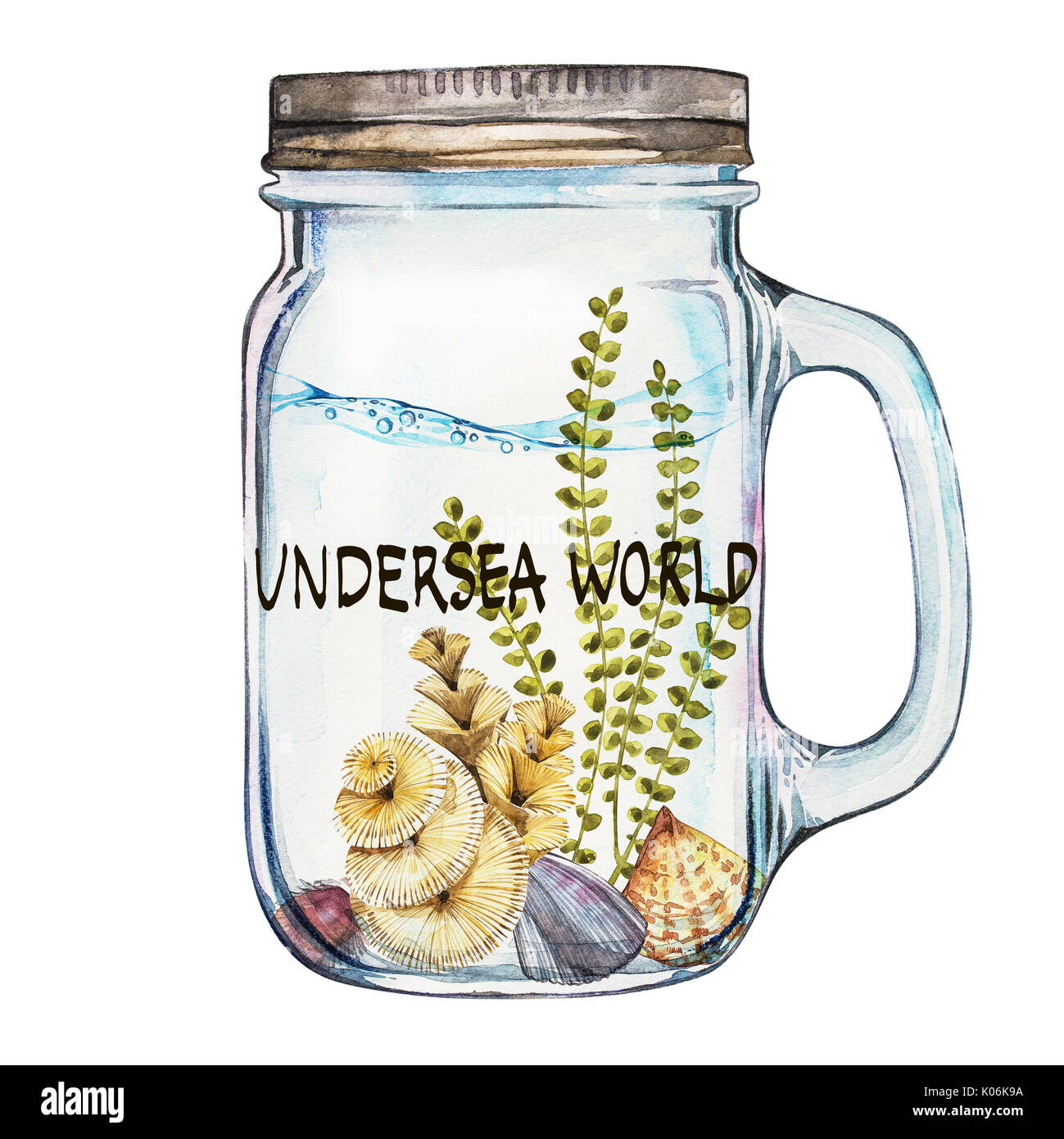 Undersea landscape Cut Out Stock Images & Pictures - Alamy