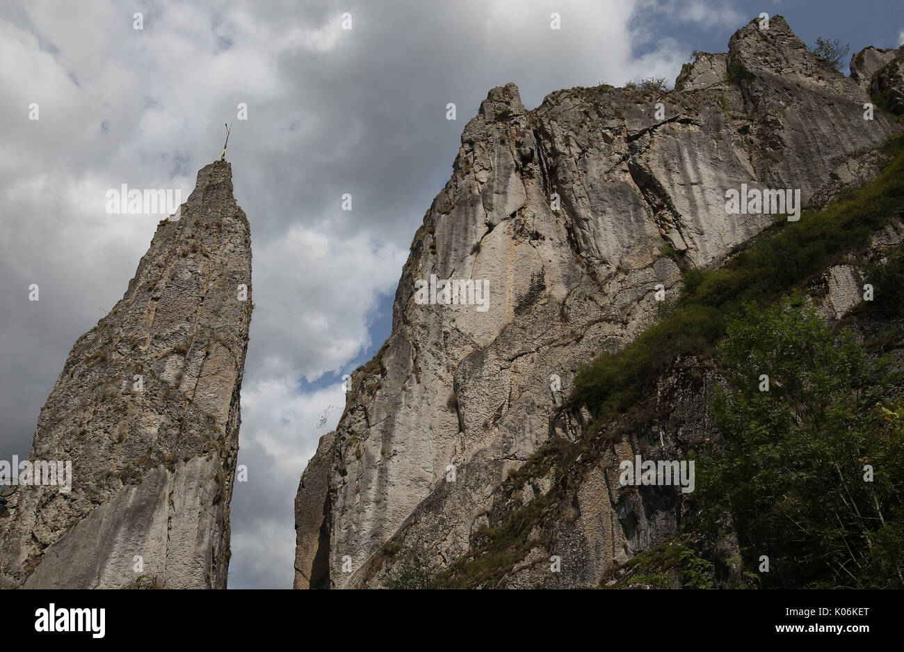 The Rocher Bayard. According to the legend, this peak would have been ...