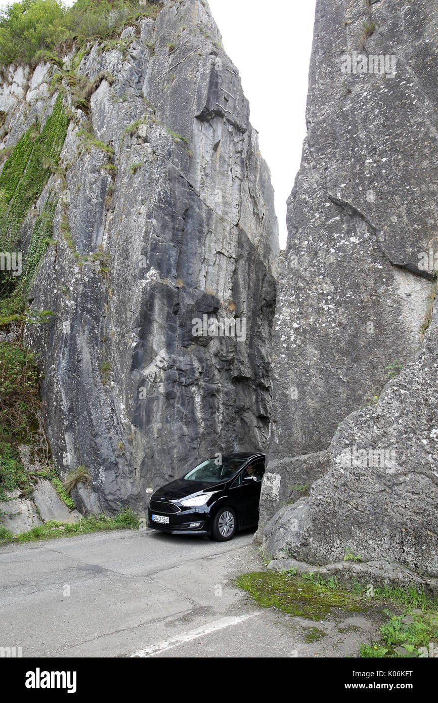 The Rocher Bayard. According to the legend, this peak would have been ...