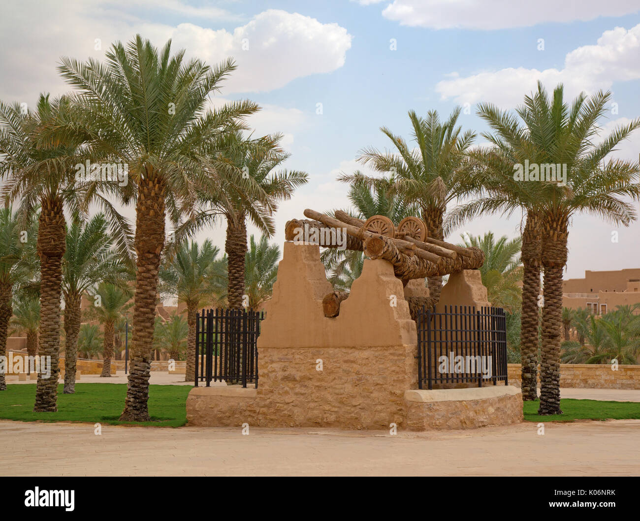 Streets of the old city Diriyah near Ar Riyadh, Kingdom of Saudi Arabia ...