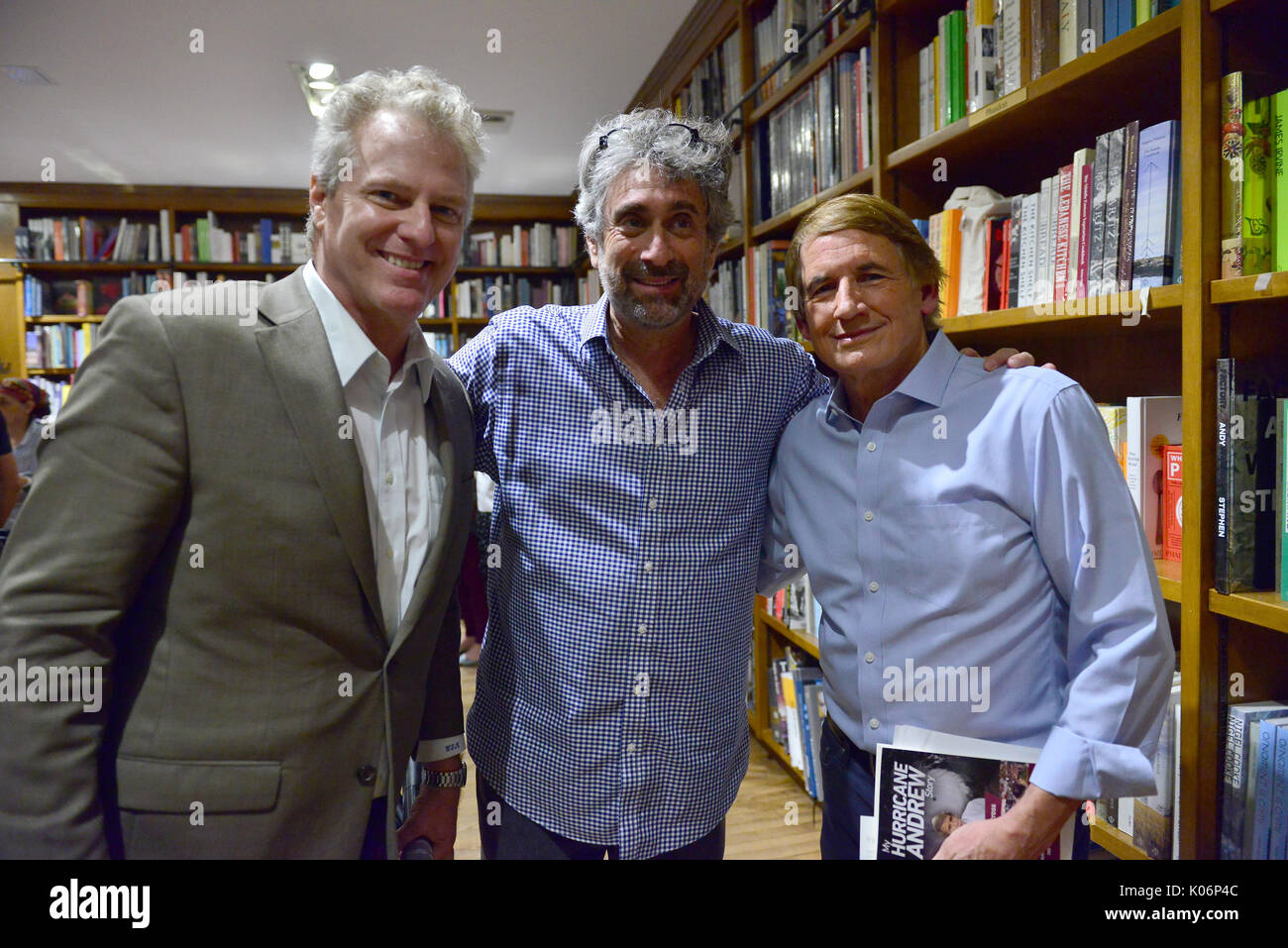 Television meteorologist Bryan Norcross discusses and signs copies of ...