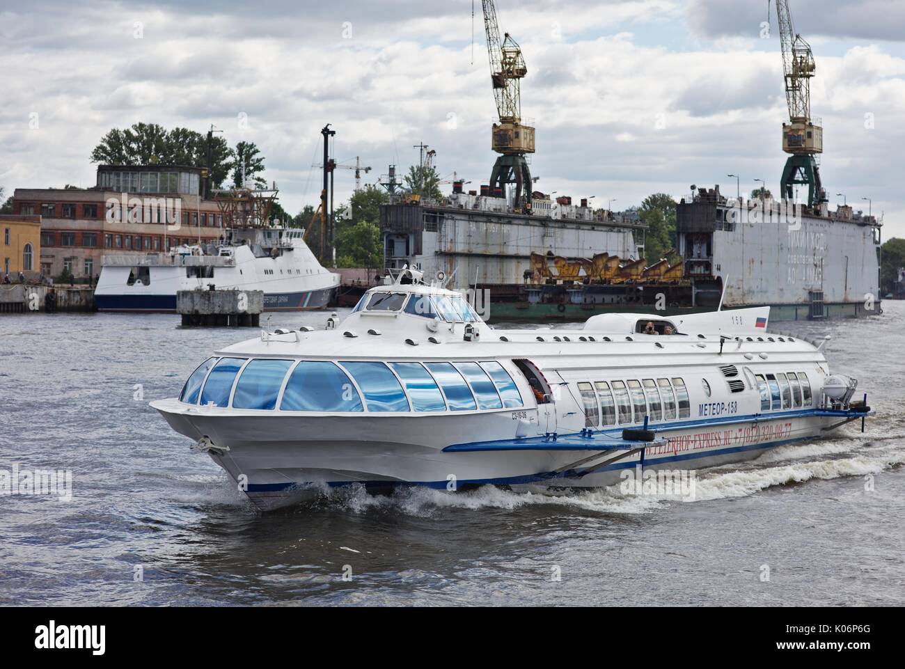 Passenger hydrofoil boat hi-res stock photography and images - Alamy