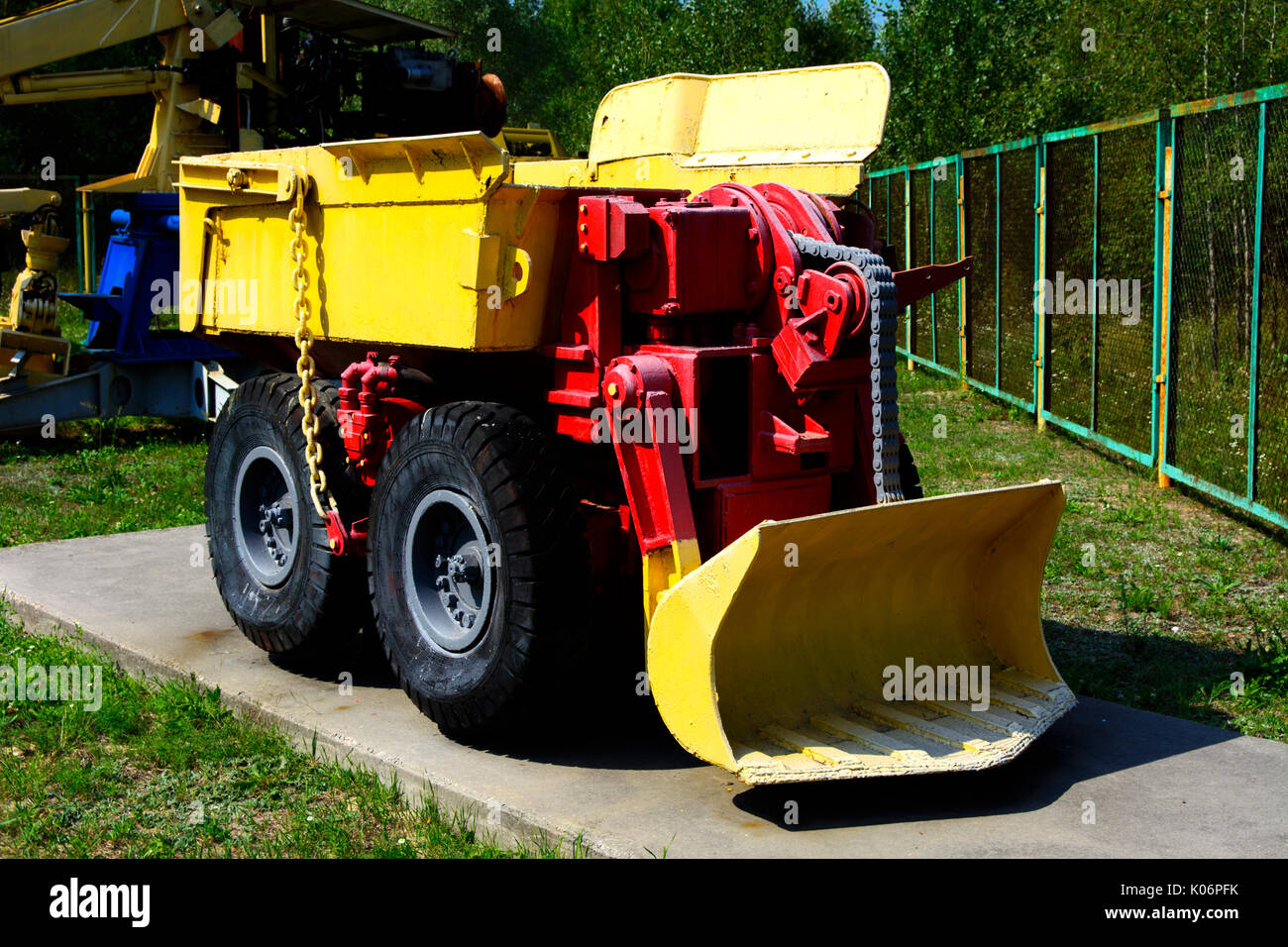 An exhibition of Soviet robots that dealt with the rubble after the ...