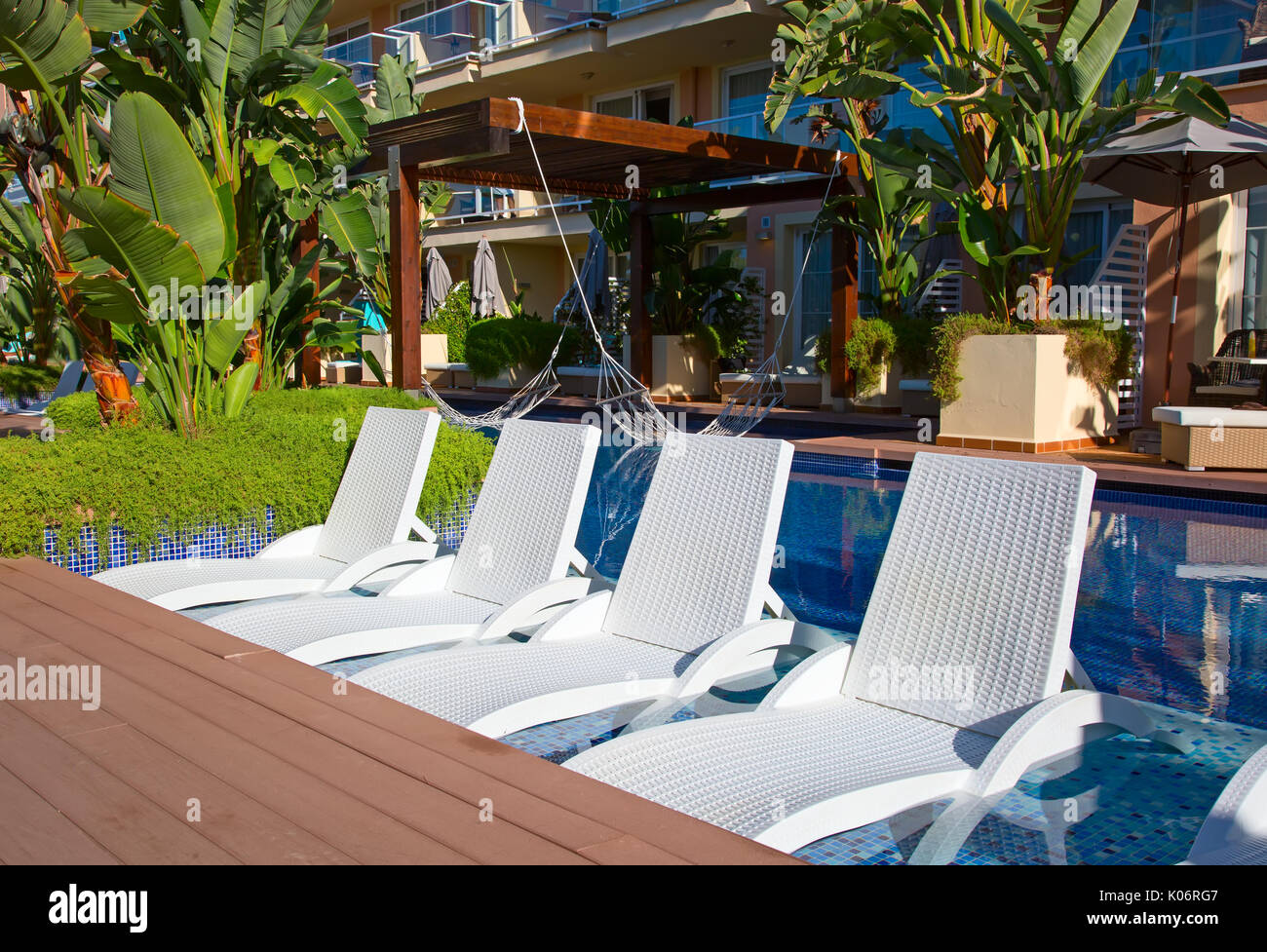 Luxury recreation area in the modern hotel Stock Photo - Alamy