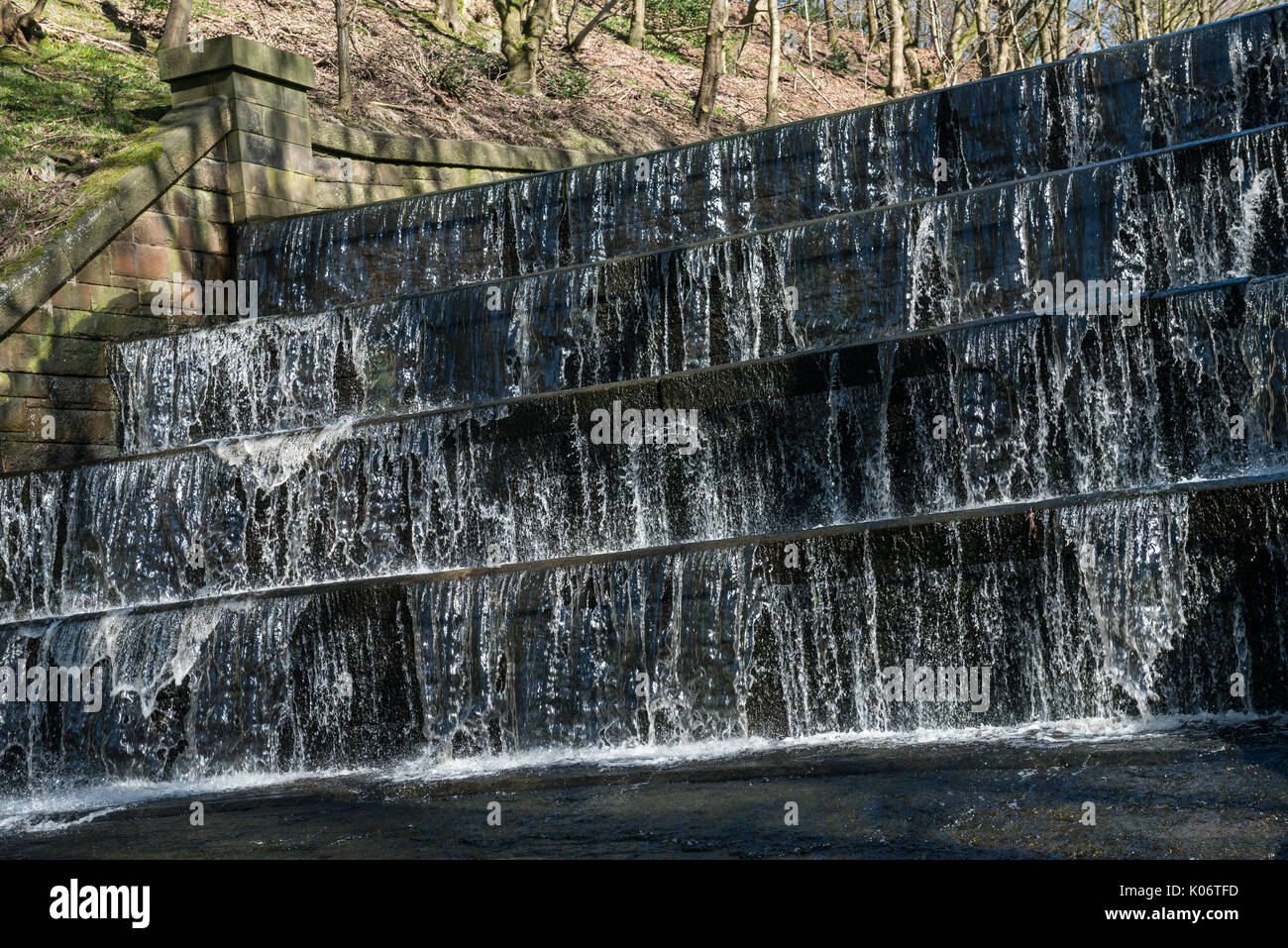 Overflow channel from Yarrow Reservoir to Anglezarke Reservoir Stock ...