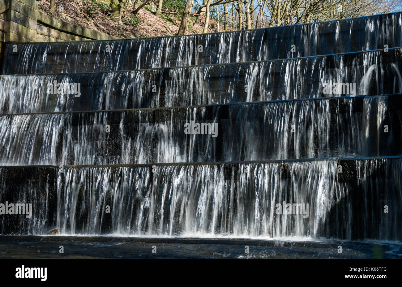 Overflow channel from Yarrow Reservoir to Anglezarke Reservoir Stock ...