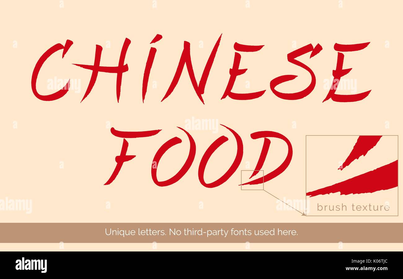 Food china signboard Stock Vector Images - Alamy