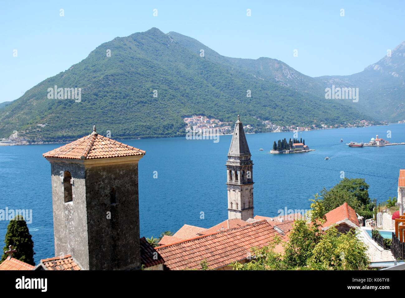 Perast Islands Montenegro Stock Photos & Perast Islands Montenegro ...