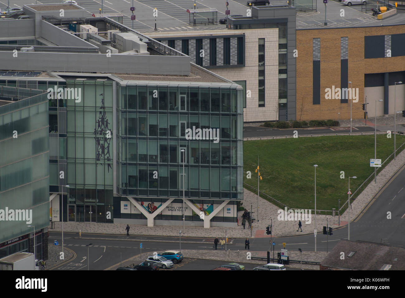Blackpool Borough council, offices on Cookson street. Lancashire ...