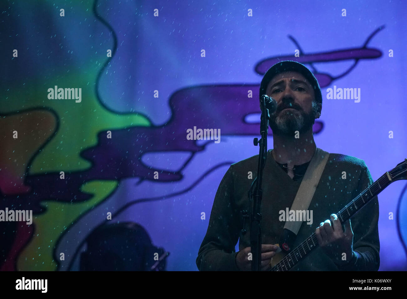 James Mercer of The Shins performing live on the Mountain Stage at the ...